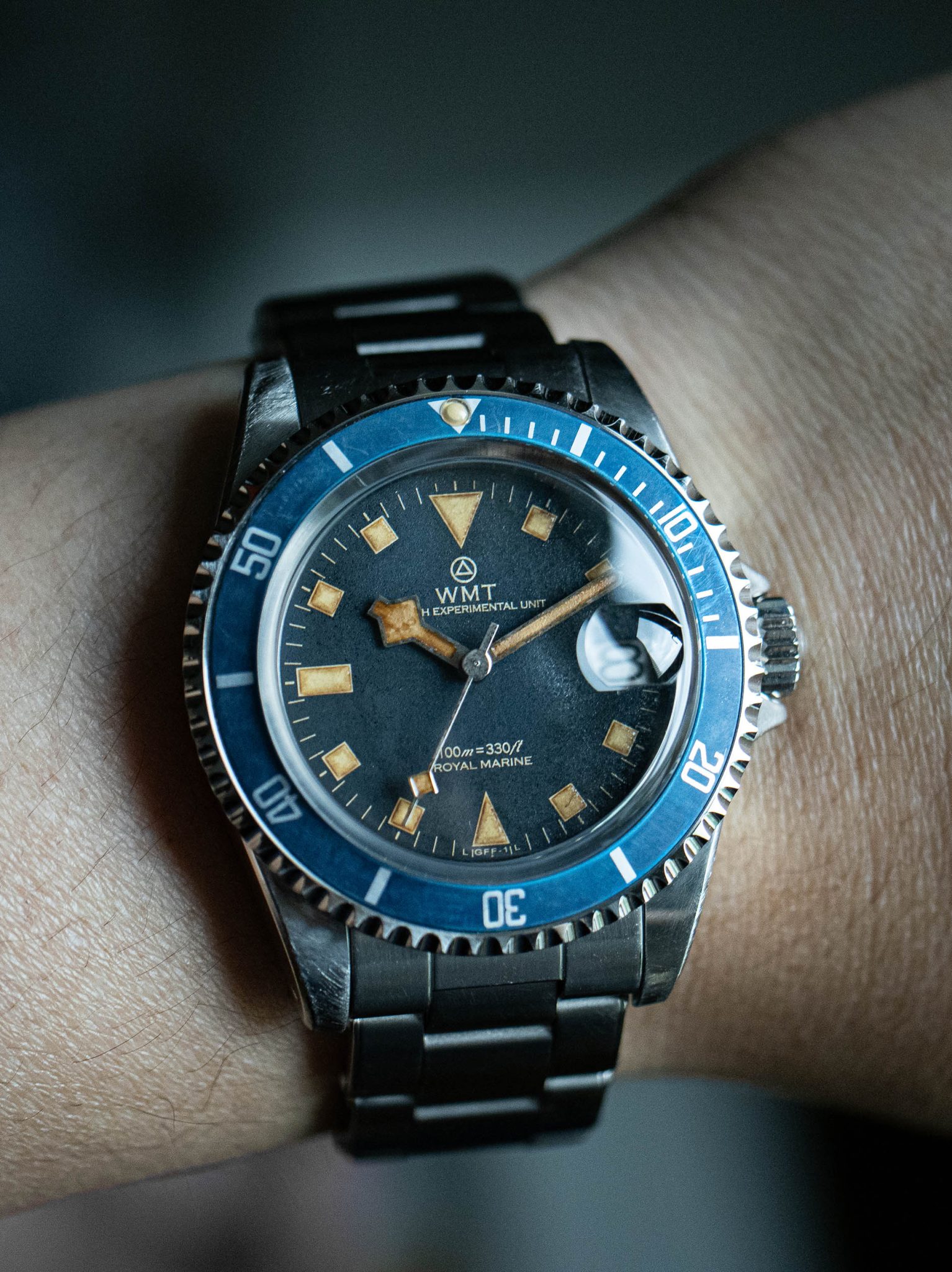 Royal Marine – Ocean Blue / Heavy Aged - WMTWatch