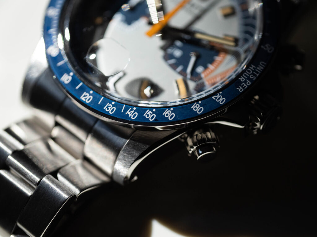 Monza – Blue Dial / Limited 50 pc / Aged Edition – WMTWatch