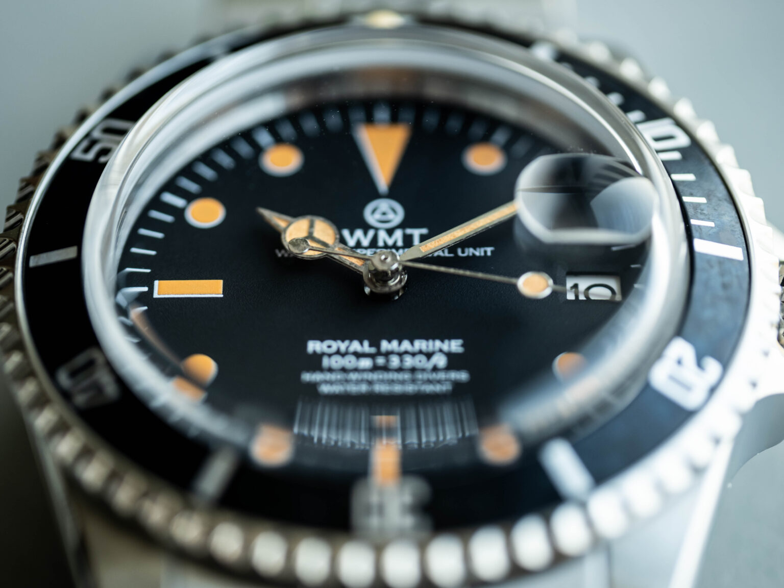 Royal Marine - Pumpkin dial edition - WMTWatch