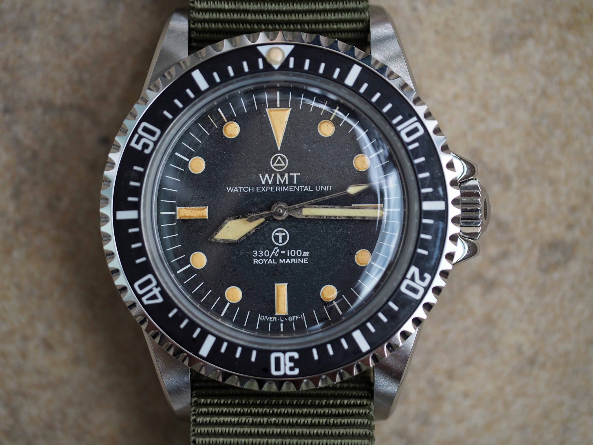 Royal Marine - Royal Navy "Aged" Edition - WMTWatch