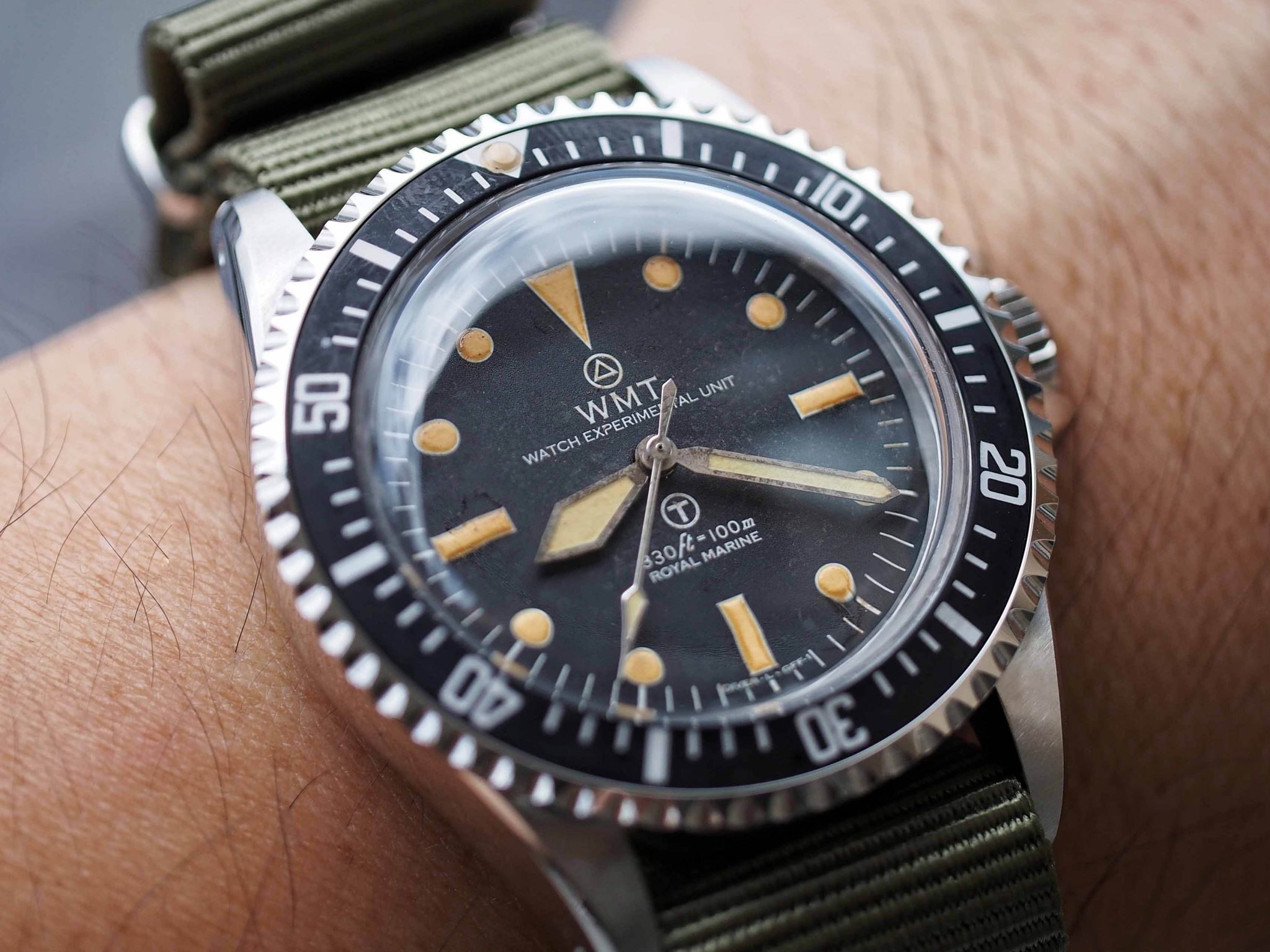 Royal Marine - Royal Navy "Aged" Edition - WMTWatch