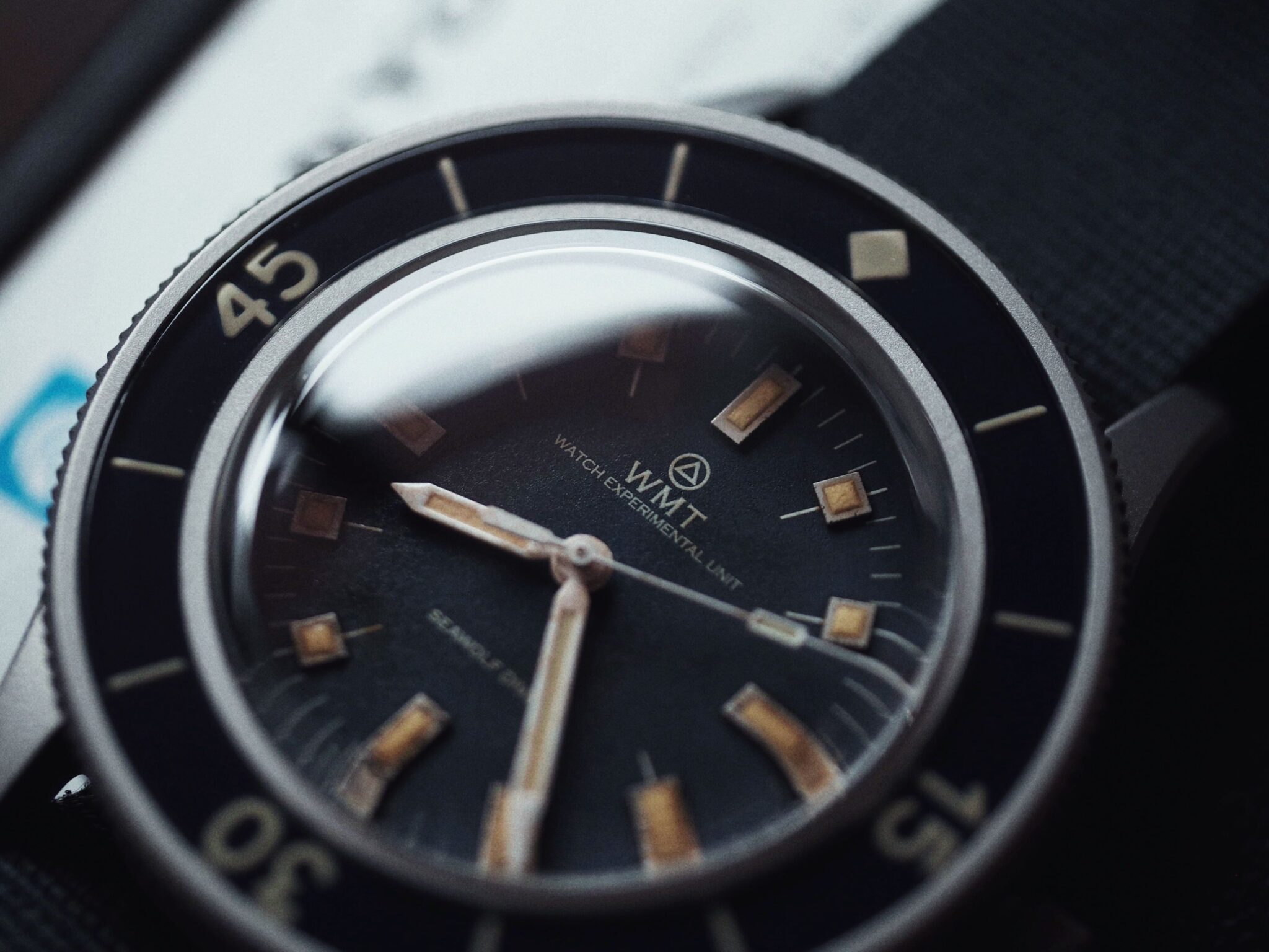 Seawolf – Blue Dial / Aged Edition – WMTWatch