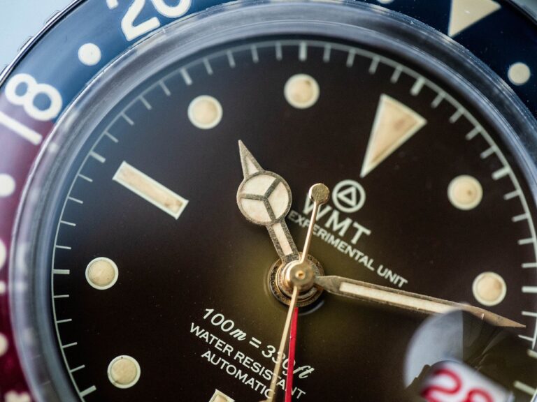 Panton MKII - Brown Dial Aged Edition - WMTWatch